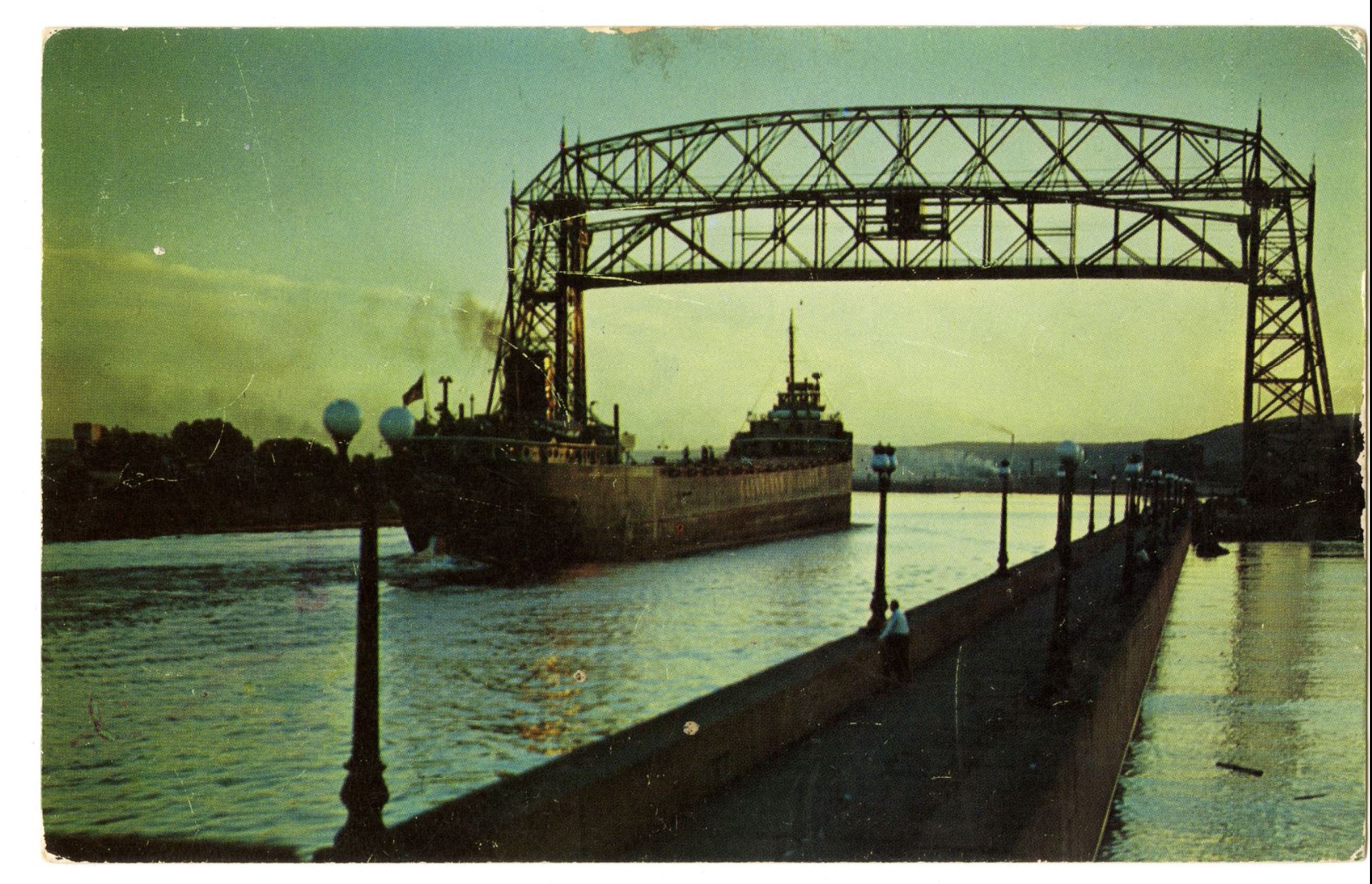 Duluth Aerial Lift Bridge History – History of Duluth Minnesota